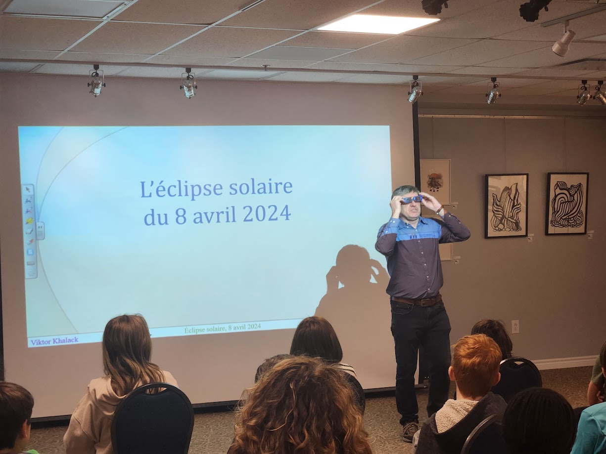 Éclipse solaire au Nouveau-Brunswick, les élèves s’y préparent à Saint ...