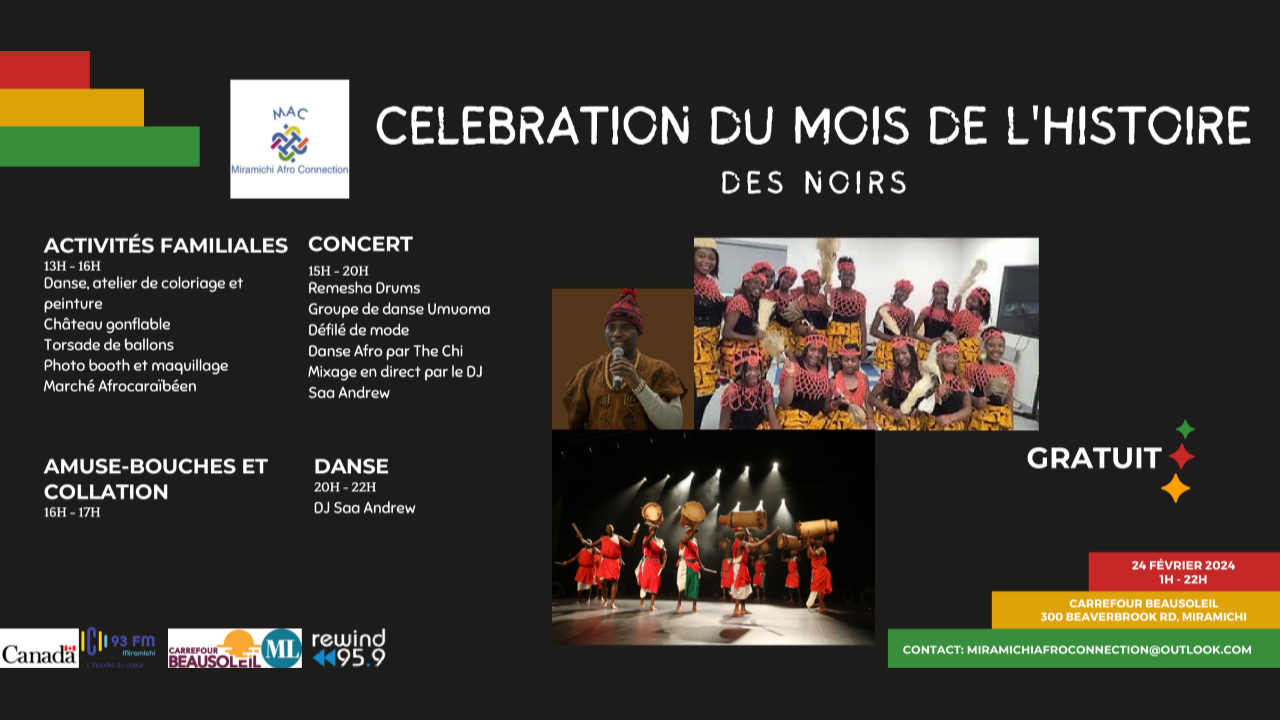 Souligner le Mois de l’histoire des Noirs avec Miramichi Afro ...