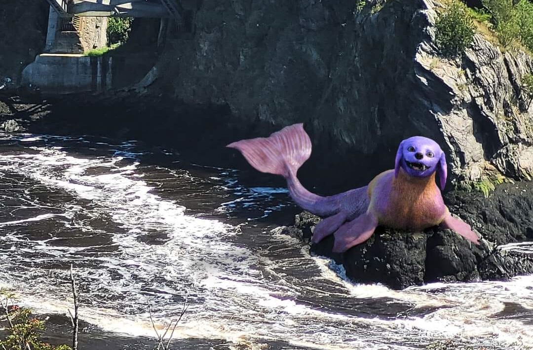 Le Ug Wug, le légendaire monstre marin des Chutes Réversibles apparaît ...